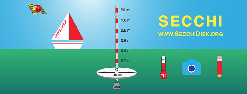 Secchi disk – Réseau Initiatives des Eco-explorateurs de la Mer